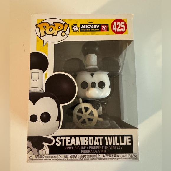 Funko | Toys | 425 Funko Pop Mickey The True Original 9 Years Steamboat ...